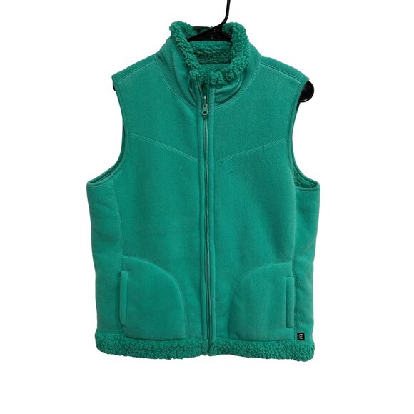 Unzipped | Jackets & Coats | Unzipped Womens Emerald Green Fleece Vest ...